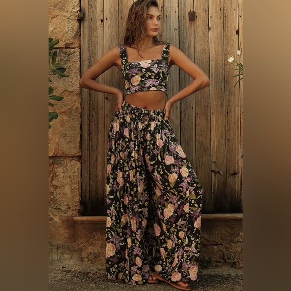 Agua Bendita | Pants & Jumpsuits | Nwt Agua Bendita Hanne Pants Dreamin | Poshmark